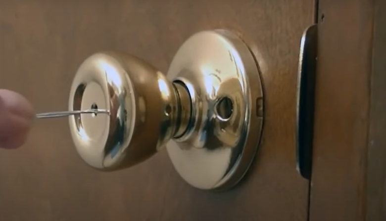 How to Unlock Bedroom Door With a Hole? - HomeProfy